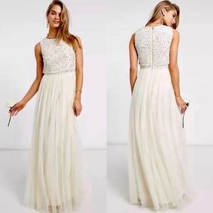 Maya Deluxe | Dresses | Maya Deluxe Sequin Gown Size Nwt | Poshmark